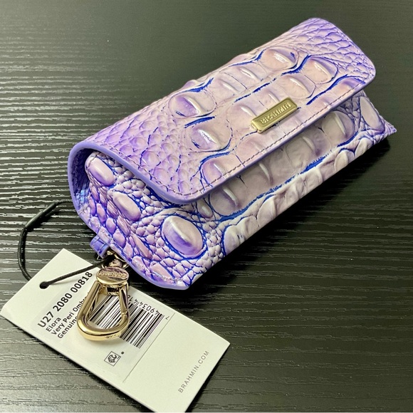 Brahmin | Accessories | Brahmin Elora Eyeglass Case Very Peri Ombre ...